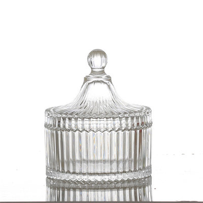 High Borosilicate Glass  jar, honey storage jar sealed air tight glass Jam Jar with wood lid